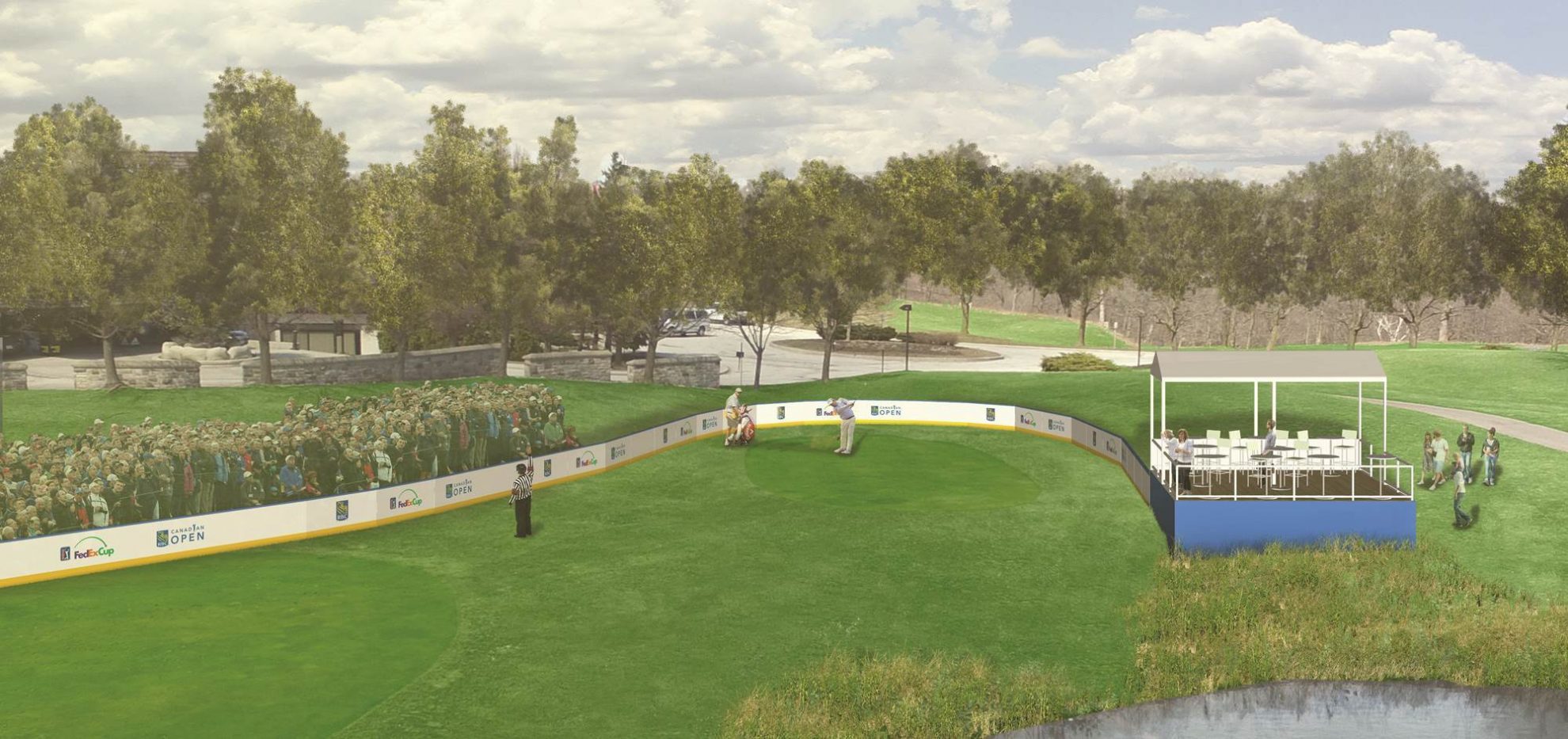 The RBC Canadian Open unveils ‘The Rink’ fan experience - RBC Canadian Open