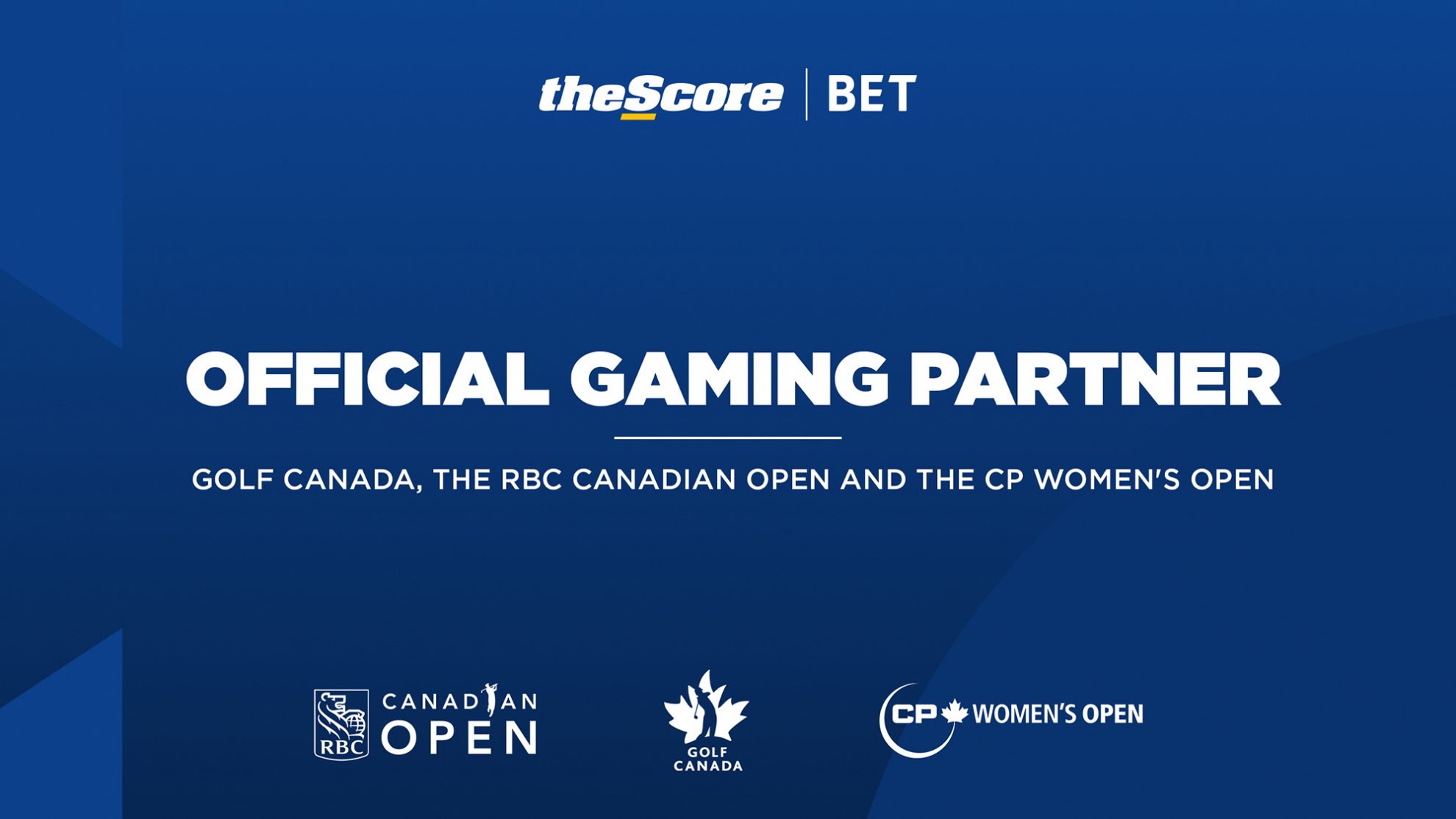 theScore Bet becomes Official Gaming Partner of Golf Canada and its ...