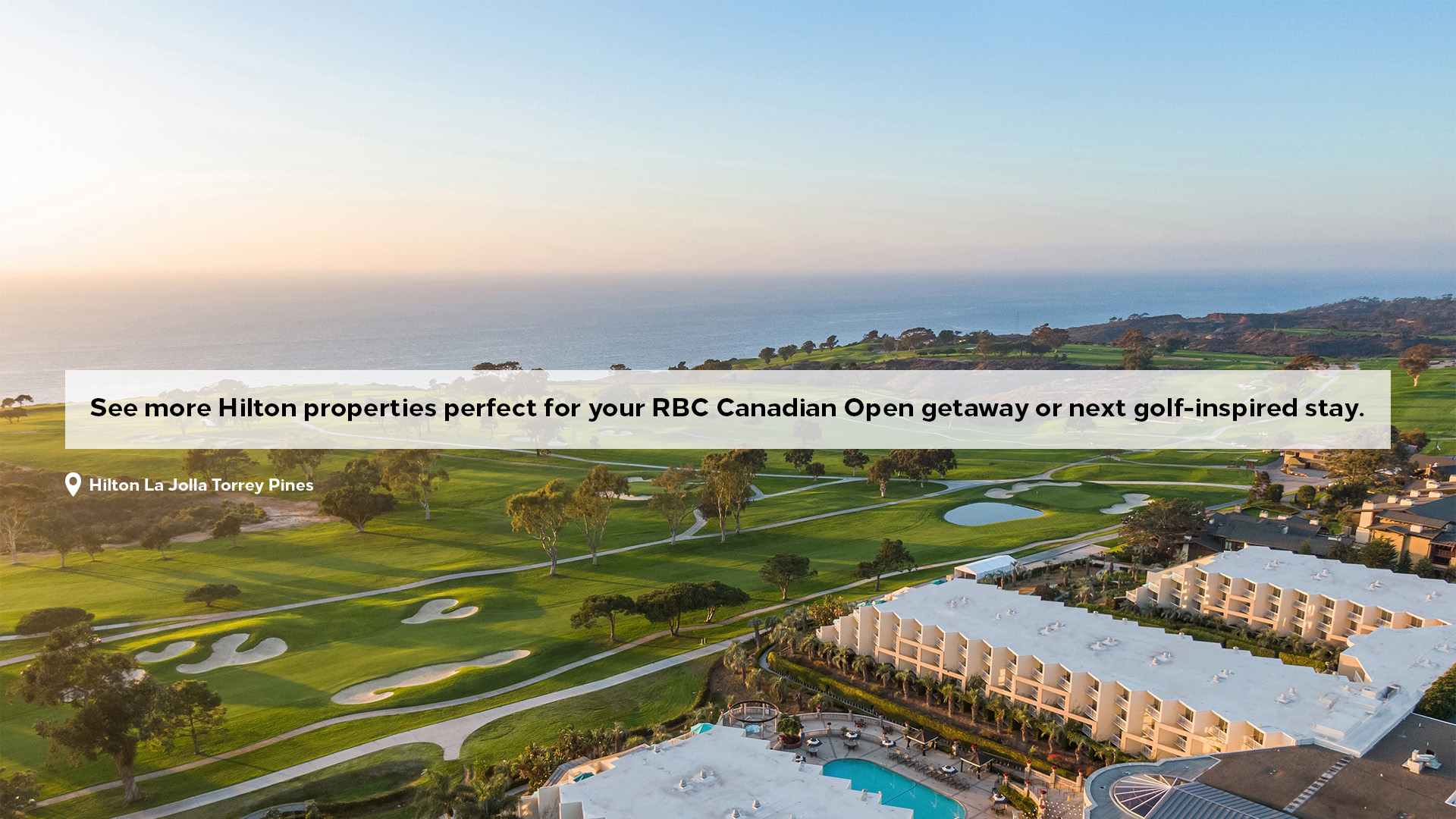 Hilton Bookings - RBC Canadian Open