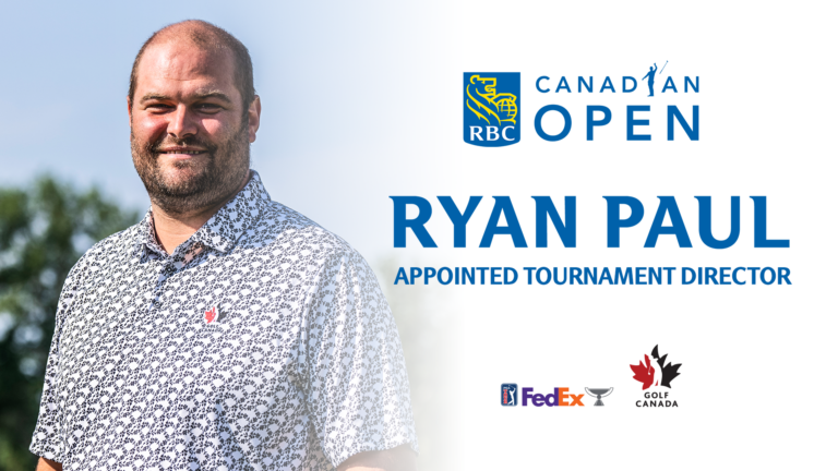 Ryan Paul appointed new Tournament Director of the RBC Canadian Open ...