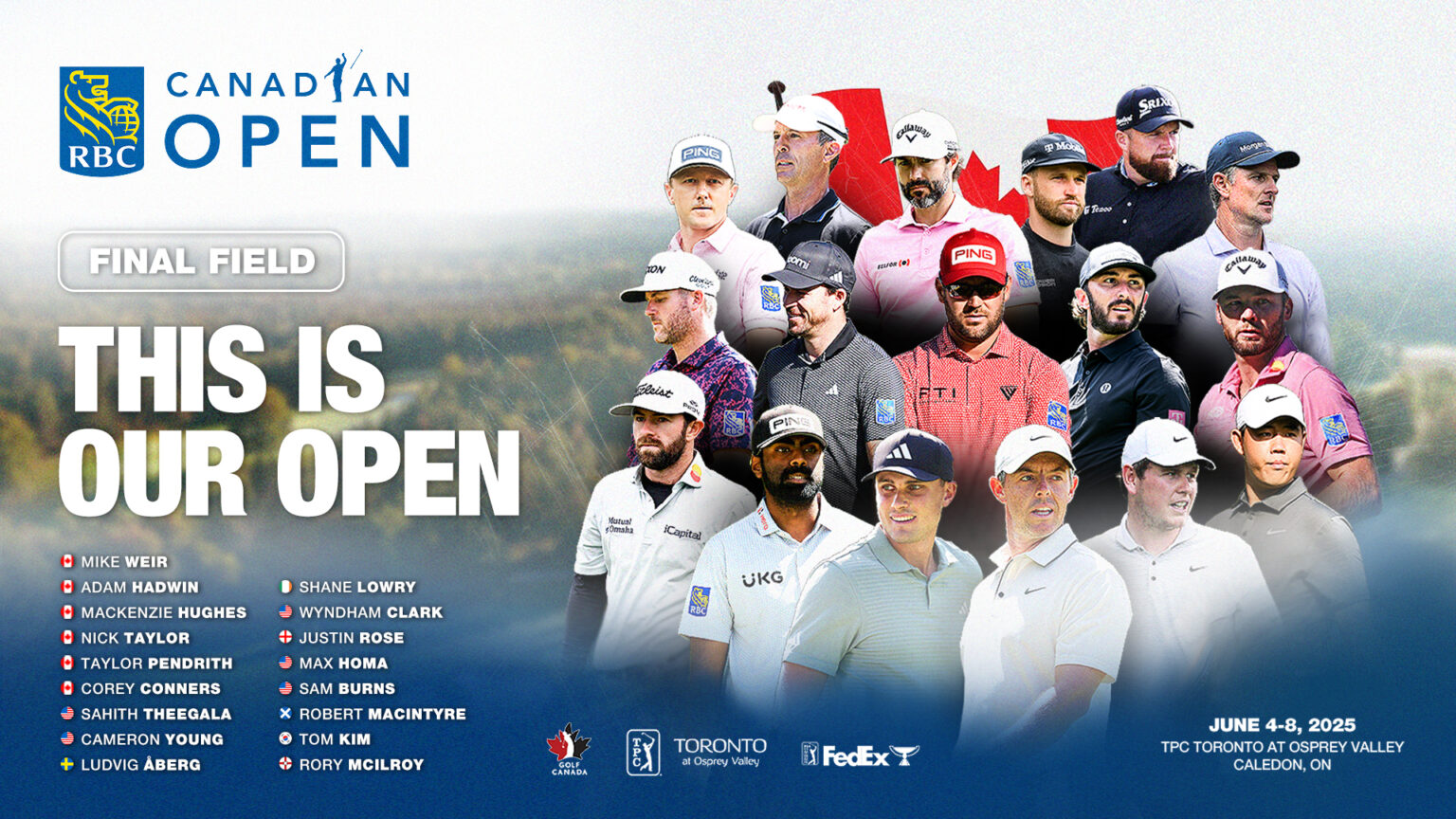 May, 2025 - RBC Canadian Open